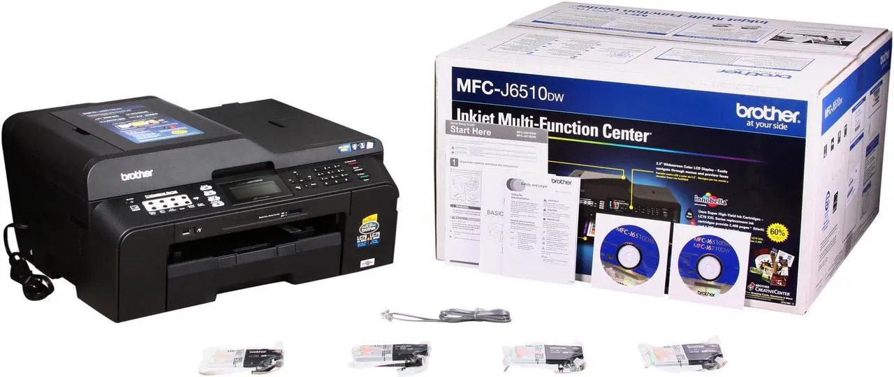 Brother Professional Series MFC-J6510DW Inkjet All-in-One Printer with ...