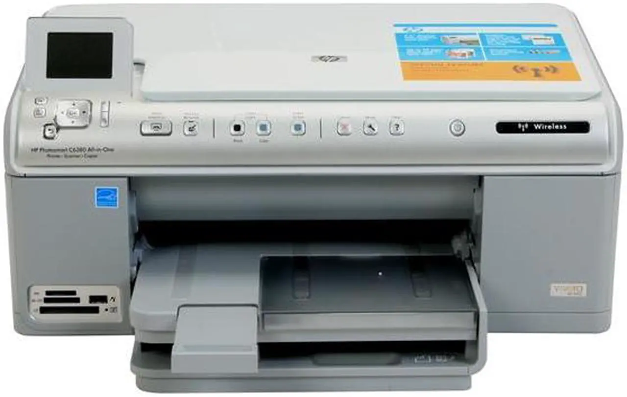 HP Photosmart C6380 CD028A Ethernet (RJ-45) / USB / Wi-Fi Thermal ...