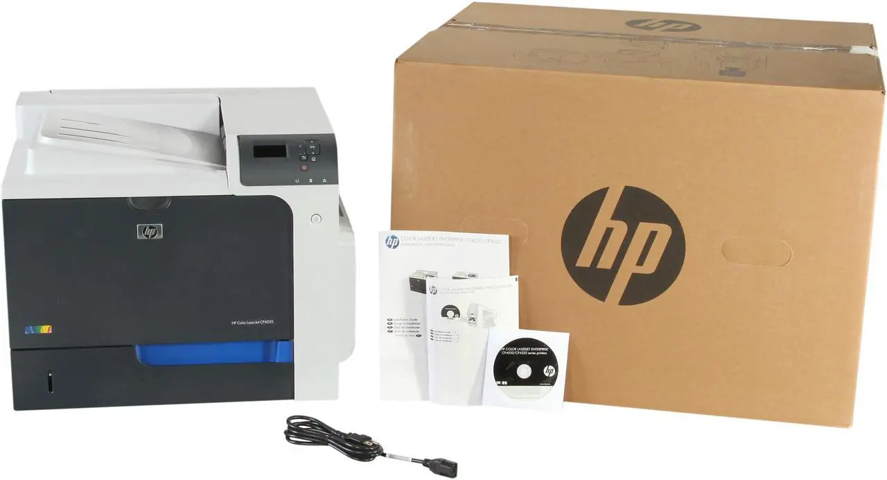 Used - Good: HP LaserJet Enterprise CP4025n (CC489A) Duplex 1200 x 1200 ...