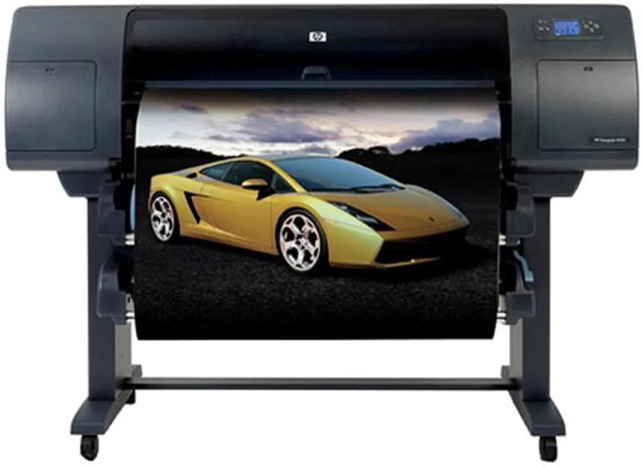 HP Designjet 4520 CM767A Ethernet (RJ-45) InkJet Large Format Color 42 ...