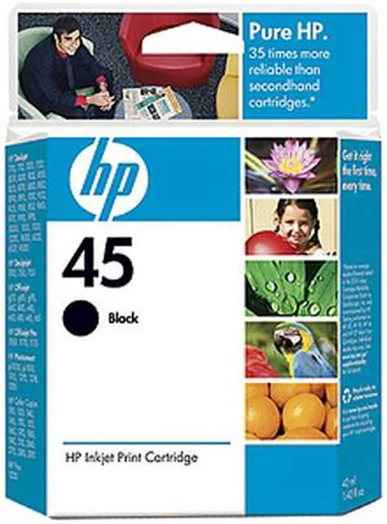 HP 45 Black Inkjet Print Cartridge (51645A) - Newegg.com