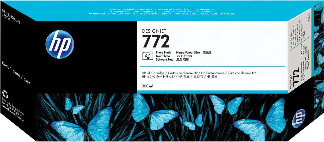 HP 772 Photo Black Designjet Ink Cartridge (CN633A) - Newegg.com