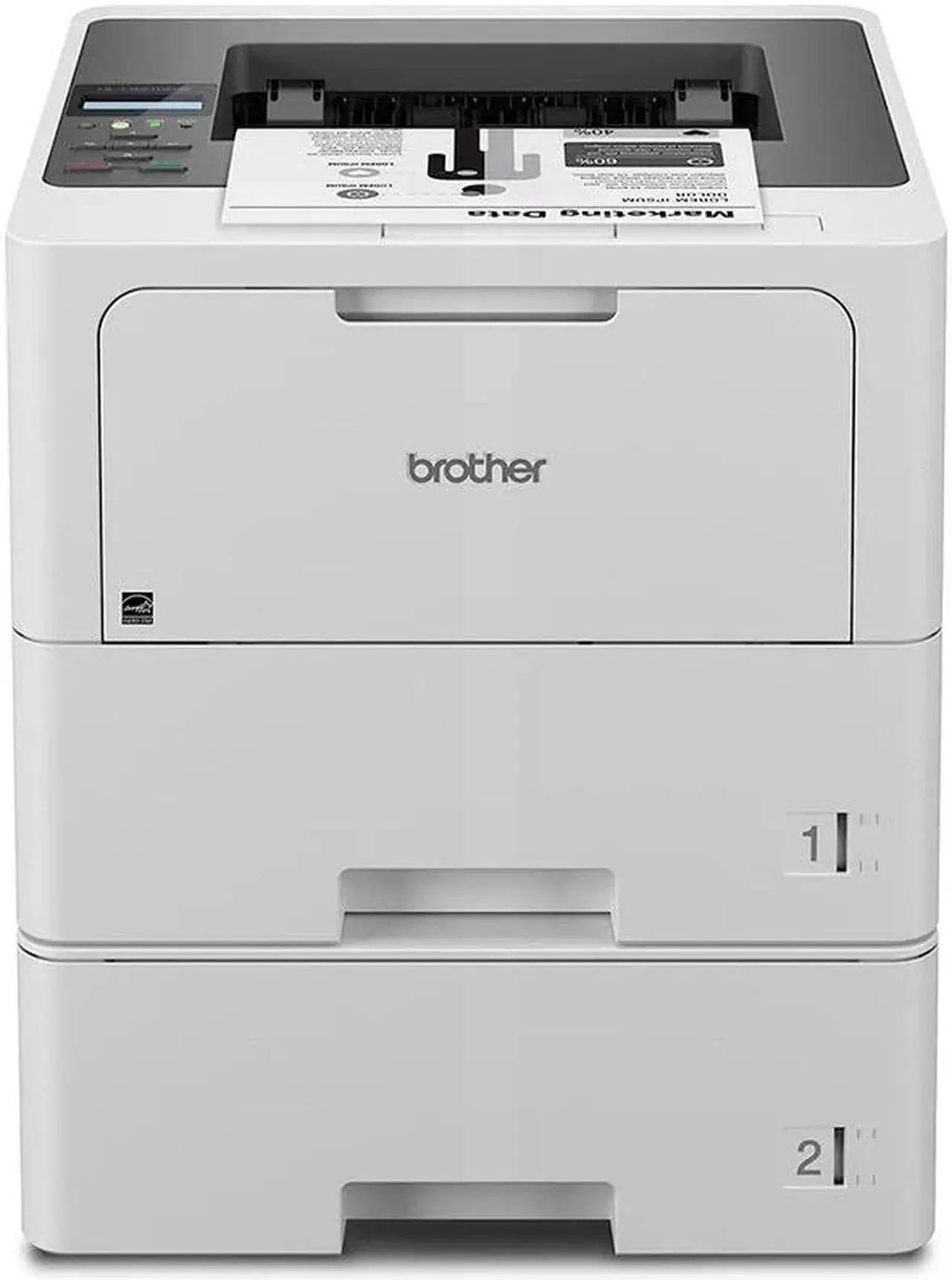 Brother HL-L6210DW Business Monochrome Laser Printer with Dual Paper ...
