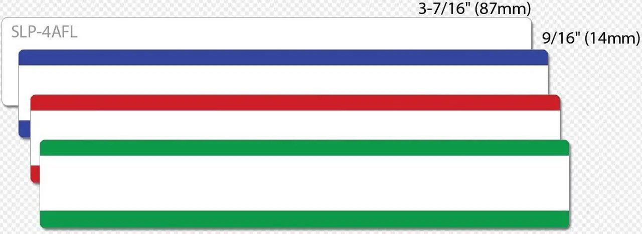 SEIKO SMART LABEL FILE FOLDER LABELS Labels - Blue;Green;Pink;Yellow ...