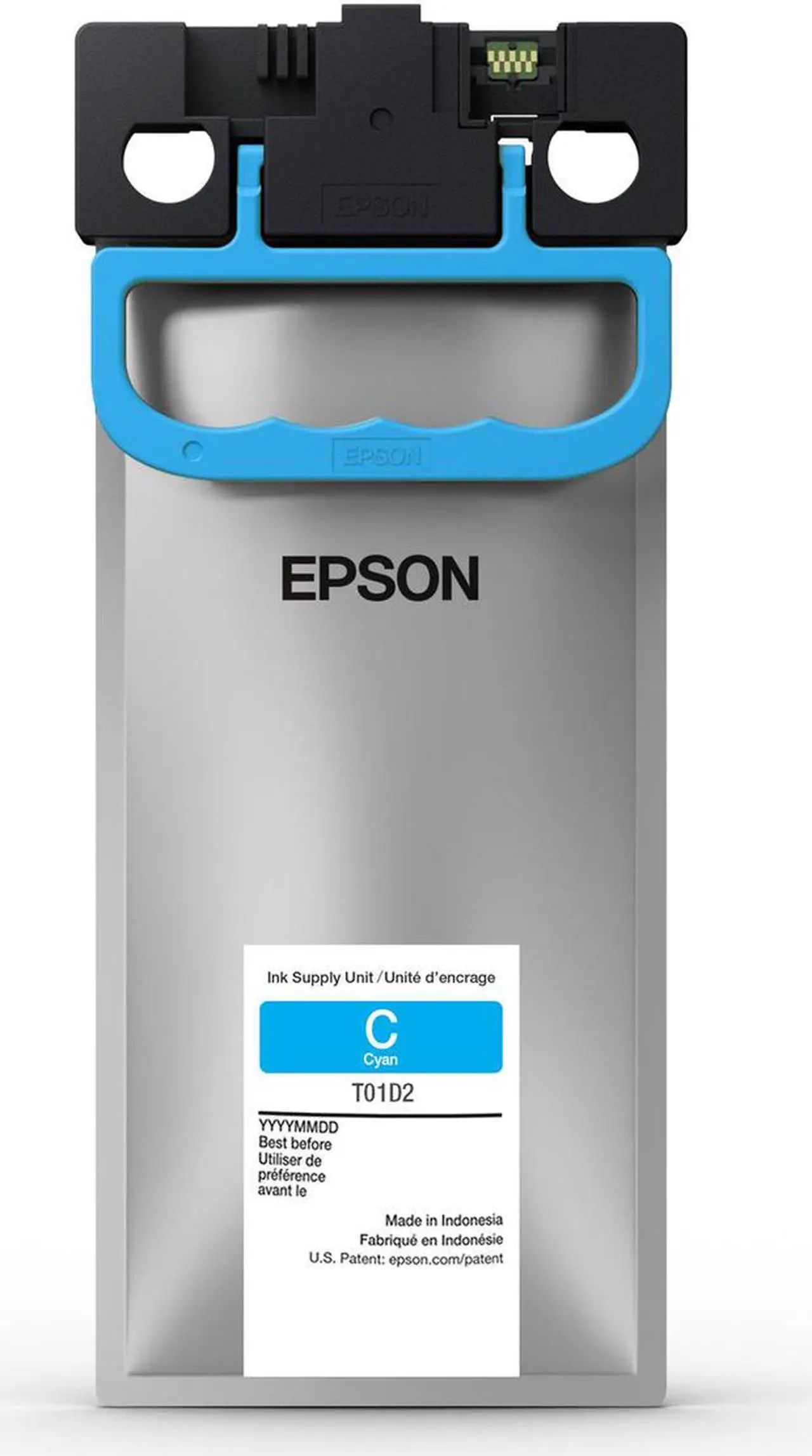 Epson T01D DURABrite Ultra High-Capacity Ink Pack - Cyan T01D220 ...