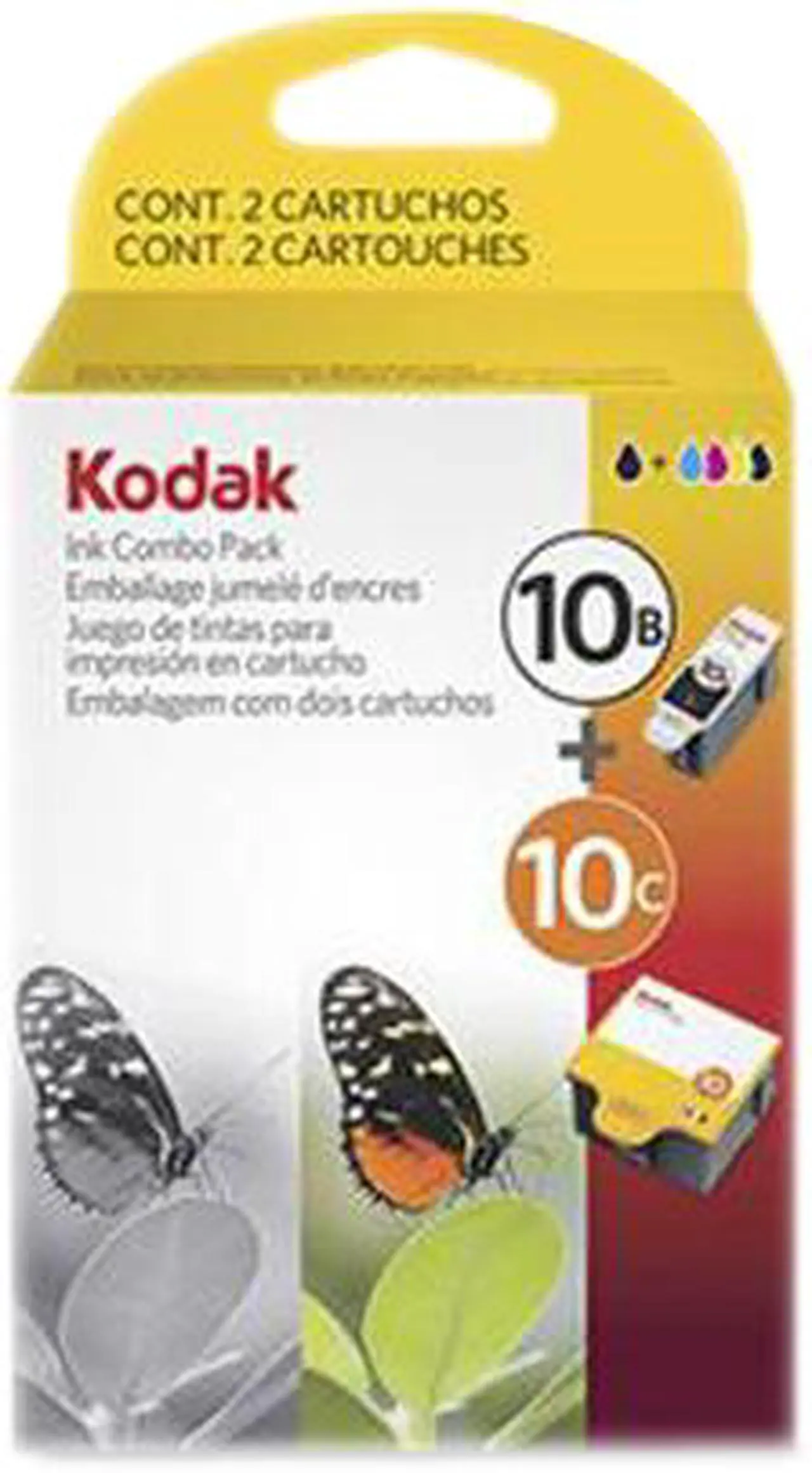Kodak 10B/10C Ink Cartridge - Combo Pack - Black/Color - Newegg.com