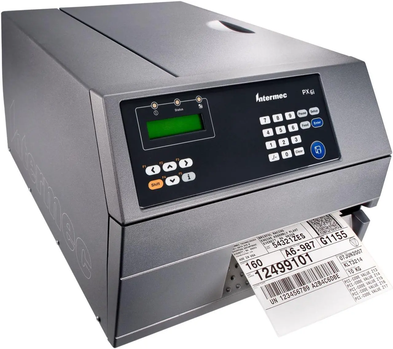 Intermec EasyCoder PX6i Thermal Transfer Printer - Monochrome - Label ...