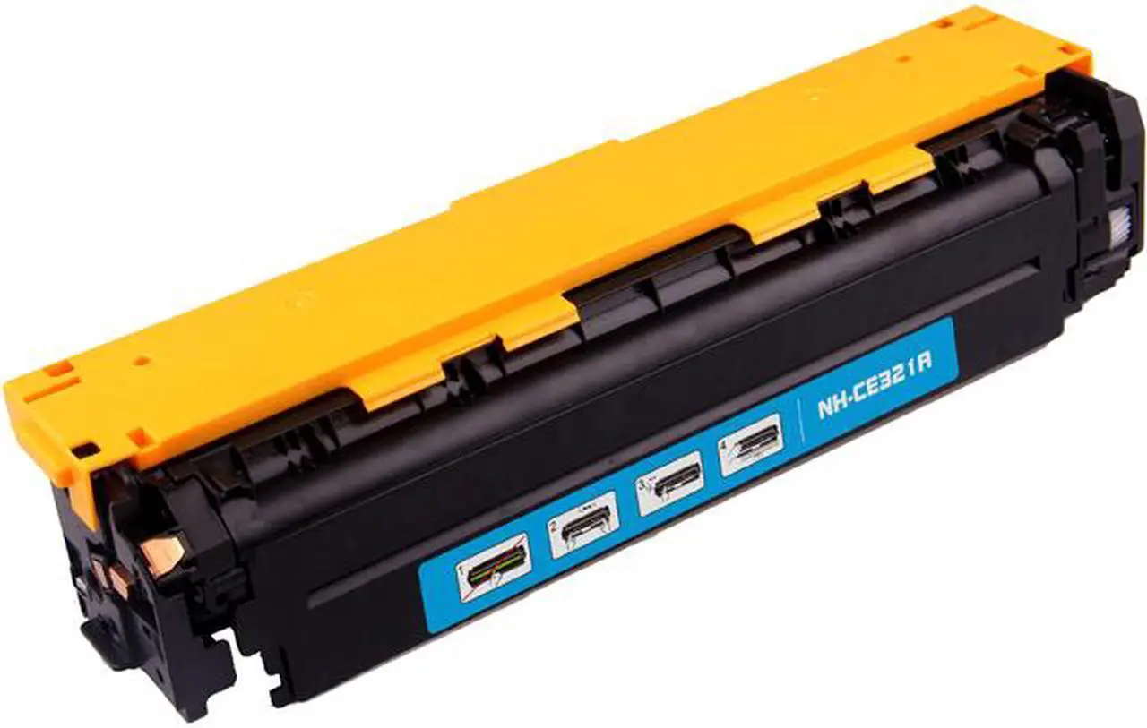 Rosewill RTCS-CE321A Cyan Toner Cartridge Replace HP CE321A, 128A Cyan ...