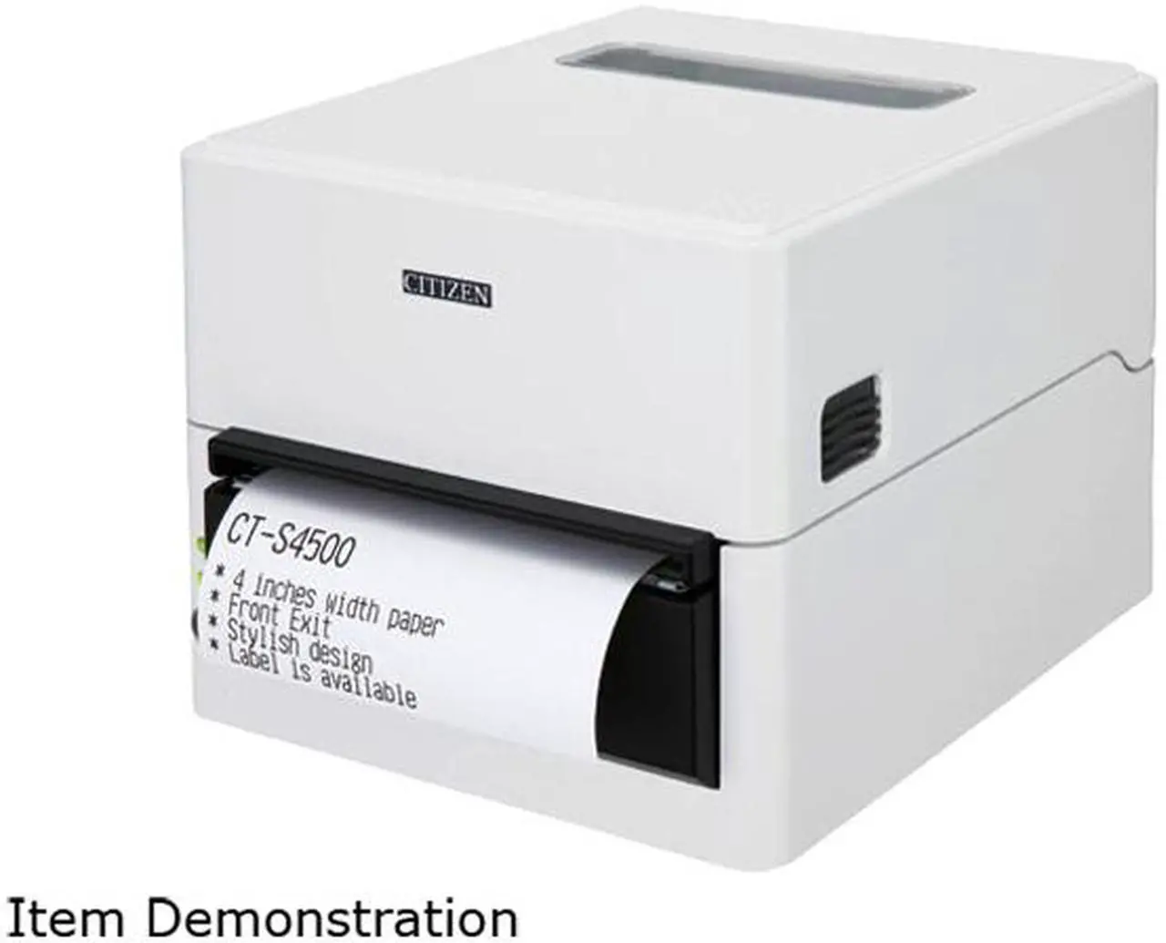 CITIZEN CT-S4500 CT-S4500ARSUWH Cost-effective 4-inch POS Thermal ...