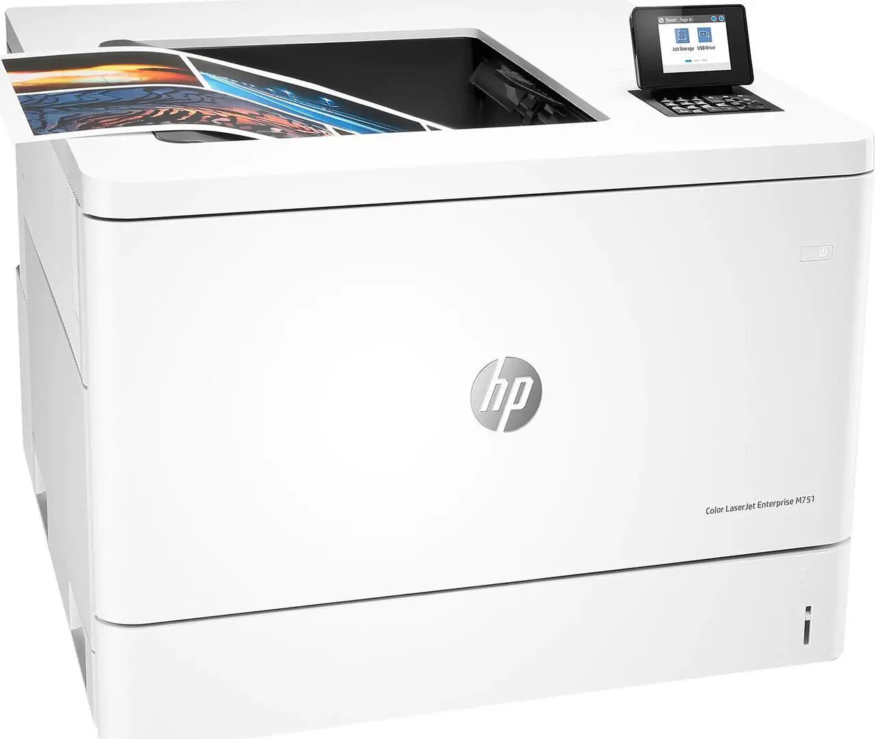 HP LaserJet Enterprise M751dn Workgroup Color Ethernet (RJ-45) / USB ...
