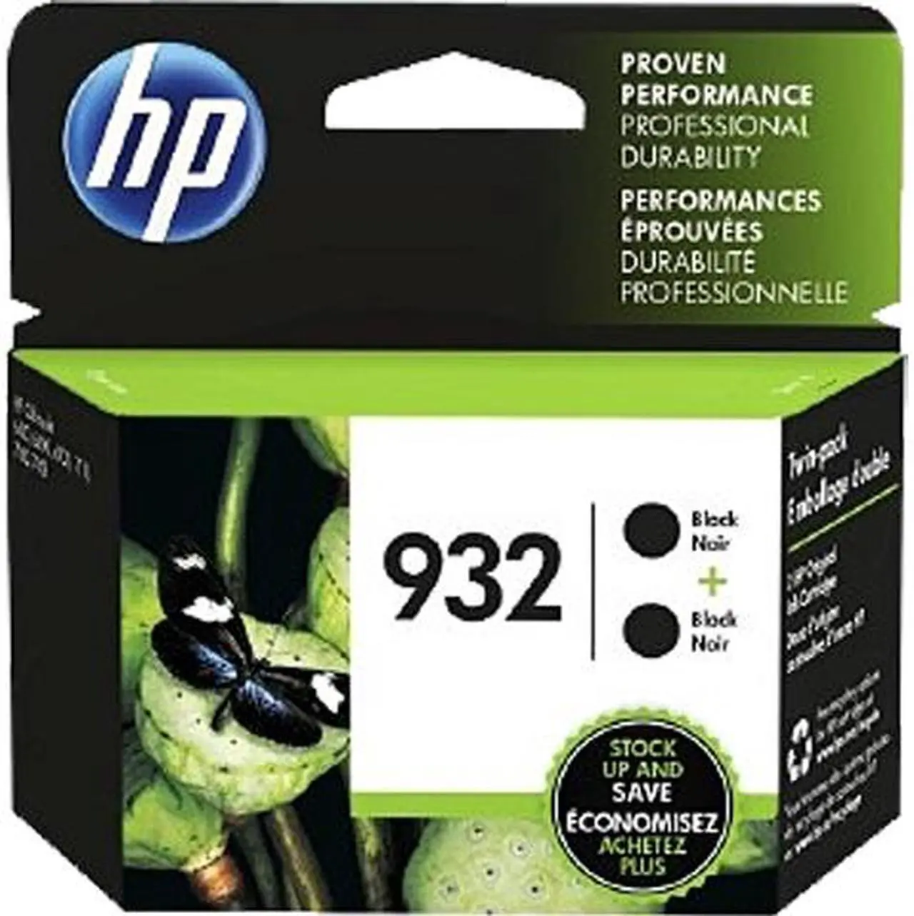 HP 932 Ink Cartridge - Dual Pack - Black - Newegg.ca