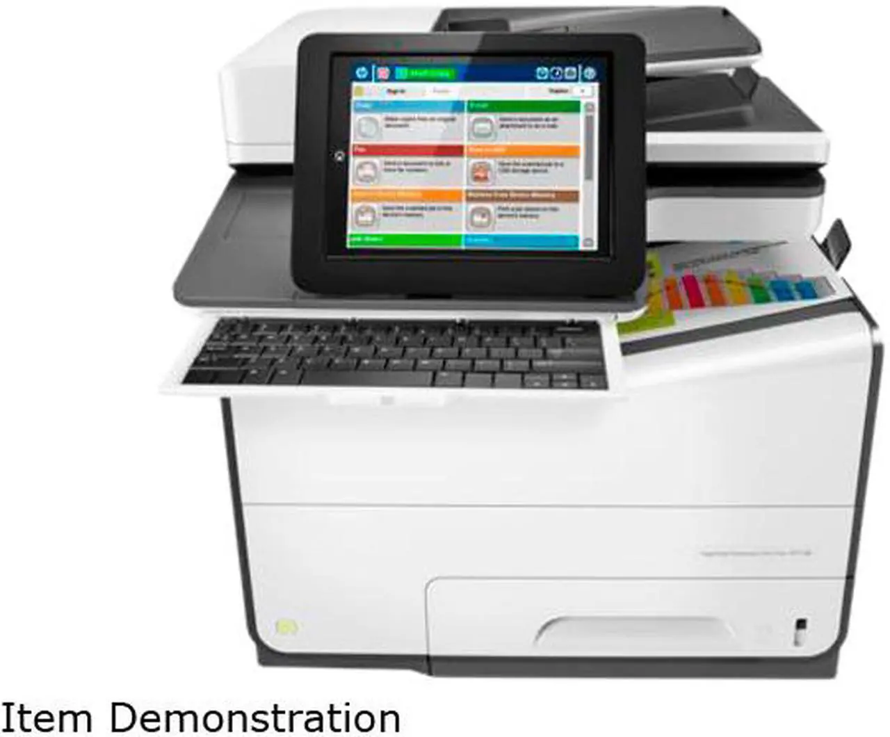 HP Color MFP 586z (G1W41A#BGJ) Duplex 2400 x 1200 optimized dpi USB ...