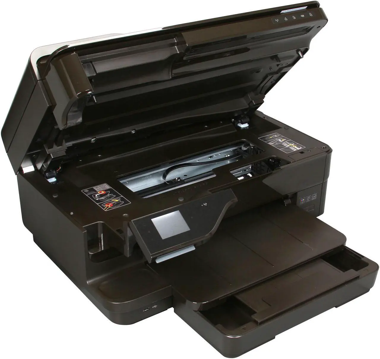 HP Officejet 7610 Ethernet (RJ-45) / RJ-11 / USB / Wi-Fi Thermal Inkjet ...