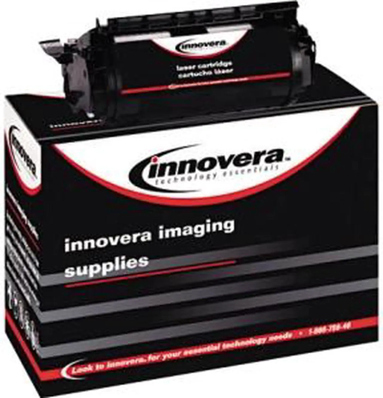 Innovera 83765 Black Print cartridge for lexmark t632, t634, replaces ...