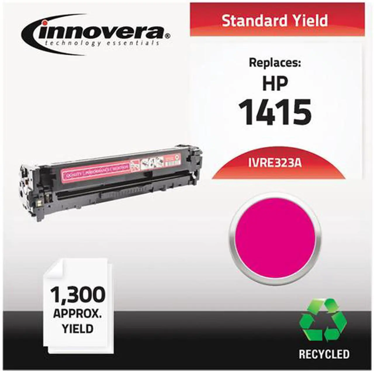 Innovera Compatible Magenta Toner Cartridge Replacement for HP 128A ...