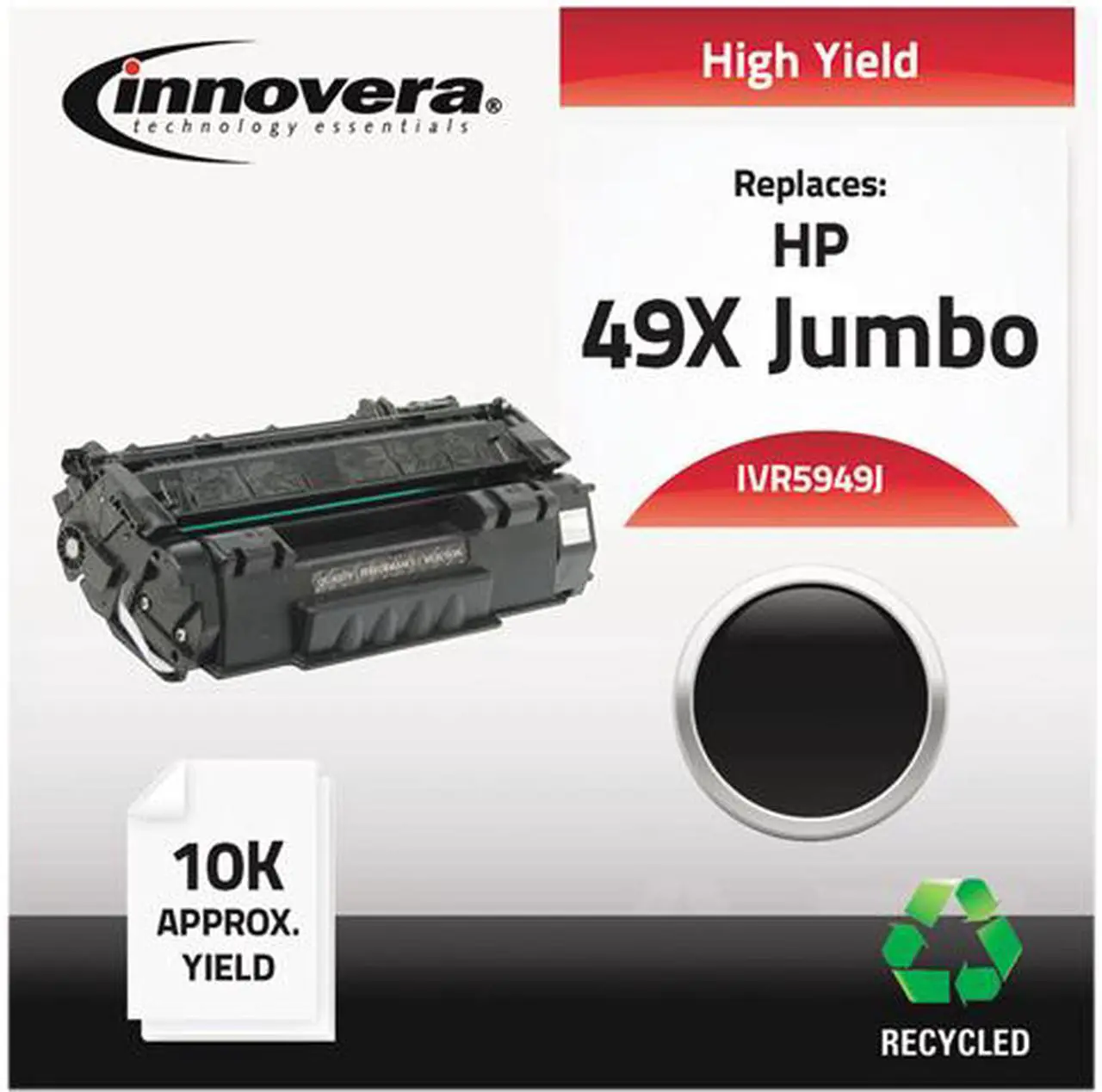 Innovera Compatible Black Jumbo Yield Toner Cartridge Replacement for ...