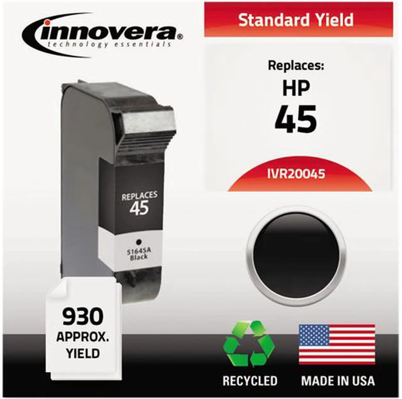 Innovera IVR20045 Black Ink Cartridge - Newegg.com