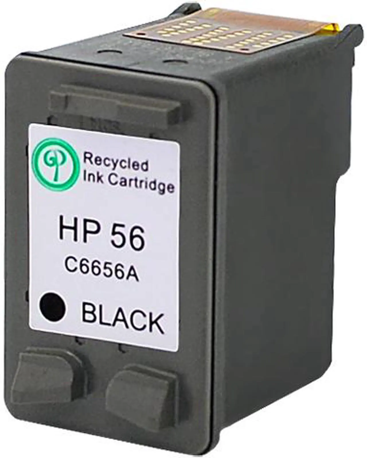 Green Project Remanufactured Black Ink Cartridge Replacement for HP 56 ...