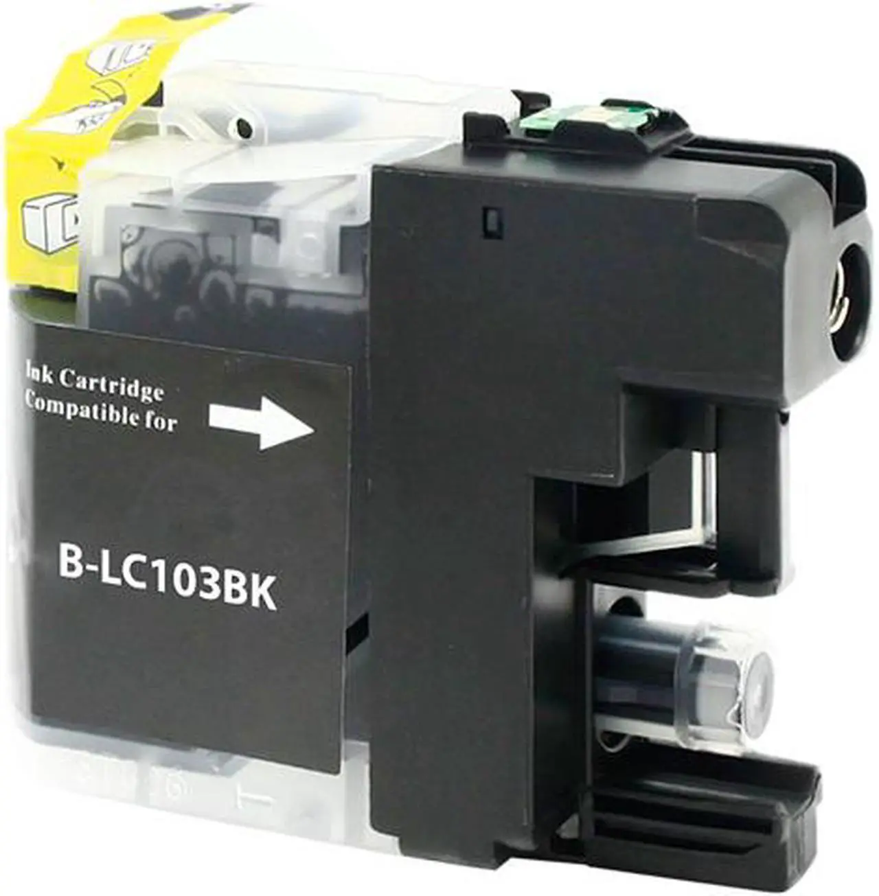 Green Project B-LC103BK Remanufactured Black Ink Cartridge Replacement ...
