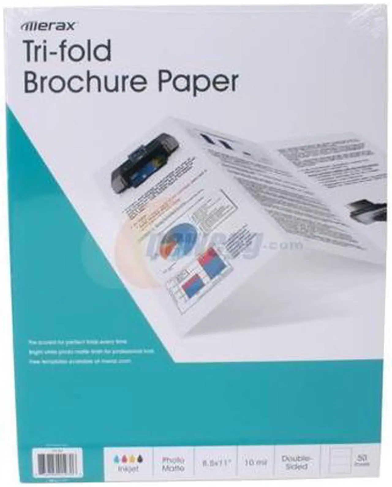 Merax 175-107 Tri-Fold Brochure Paper - Newegg.com