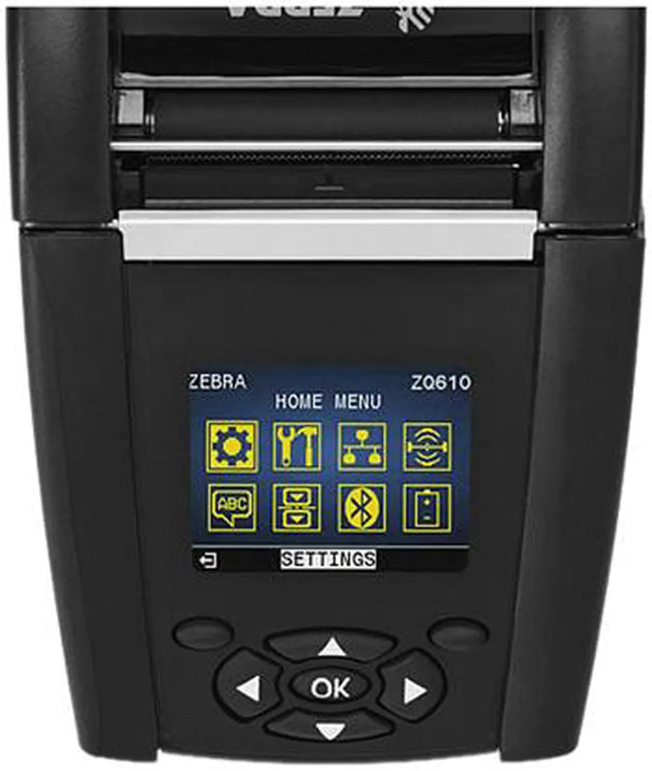 Zebra ZQ620 3" Mobile Direct Thermal Label Printer, 203 dpi, Color LCD ...