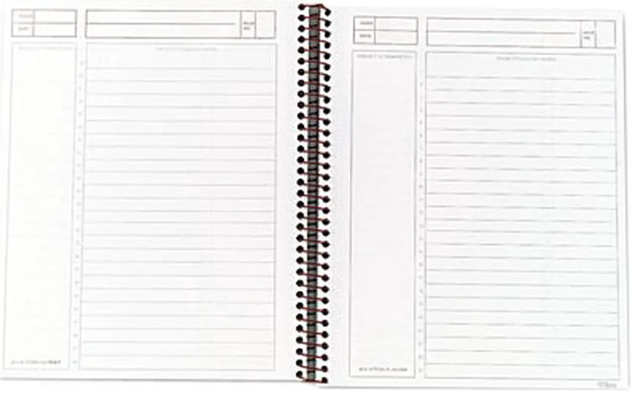 Tops 63828 JEN Action Planner, Ruled, 6-3/4 x 8-1/2, White, 100 Sheets ...