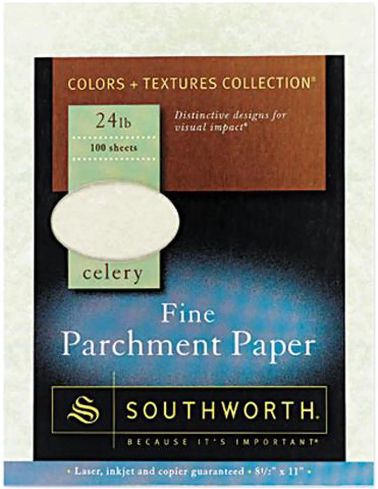 Southworth P874CK Parchment Specialty Paper, 24 lbs., 8-1/2 x 11 ...