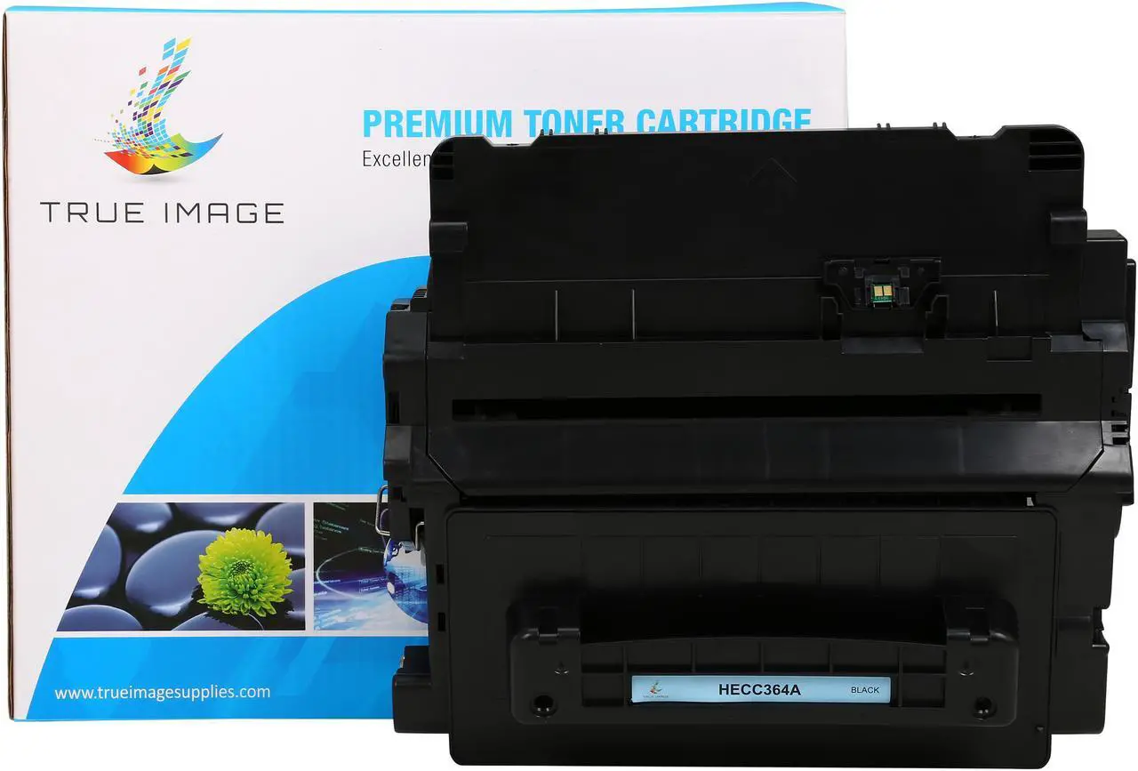 TRUE IMAGE HECC364A Black Toner Replaces HP 64A CC364A, Single Pack ...