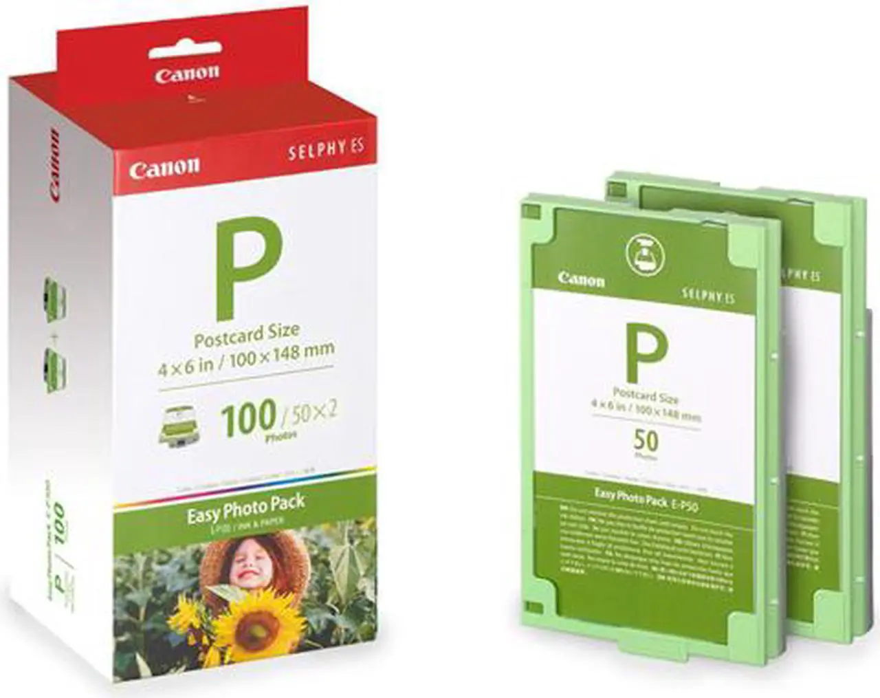 Canon Canon E-P100 E-P100 Photo Pack For Selphy ES1/ES2 Printer ...