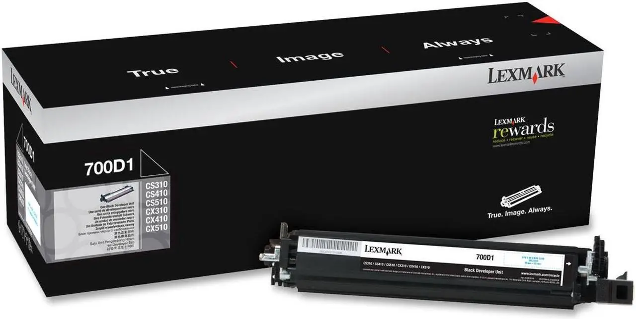LEXMARK 70C0D10 Developer kit; Black - Newegg.com
