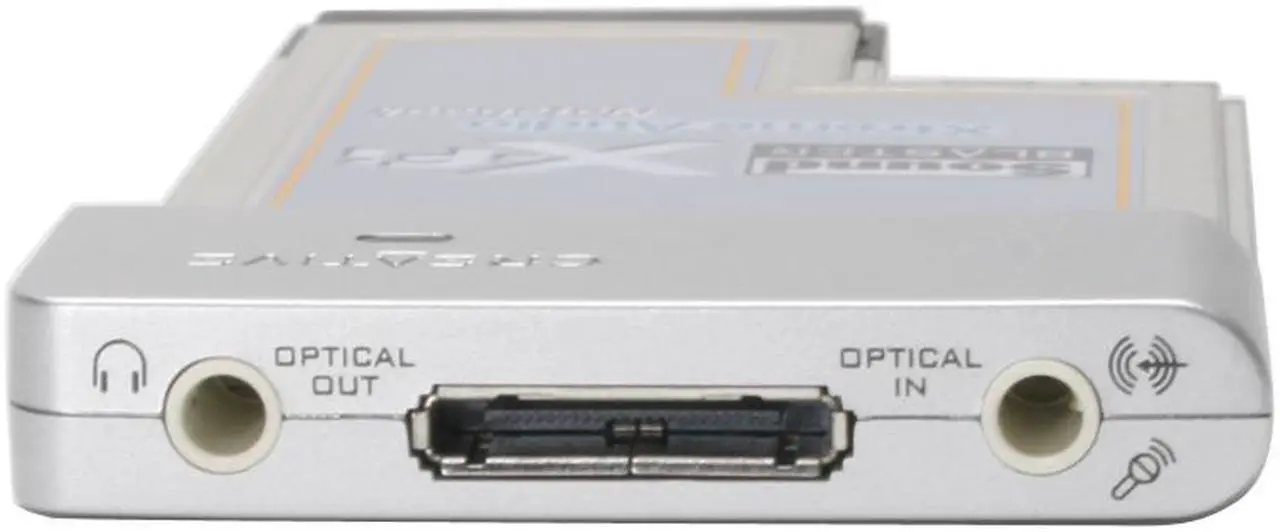 Creative Sound Blaster X-Fi Xtreme Audio Notebook Sound Card - Newegg.com