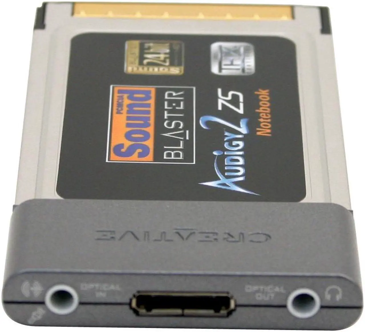 Creative Sound Blaster Audigy 2 ZS Notebook PCMCIA Sound Card - Newegg.com