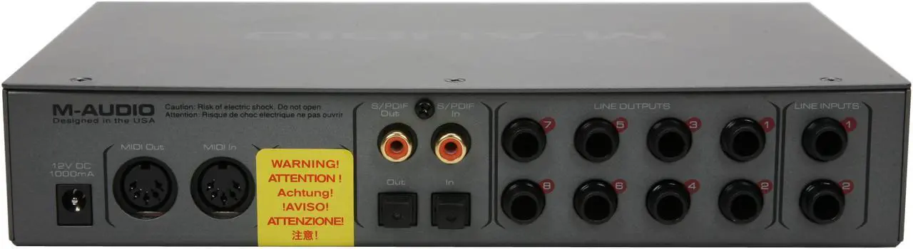 M-AUDIO FireWire 410 4-In-10-Out Mobile Recording Interface - Newegg.com
