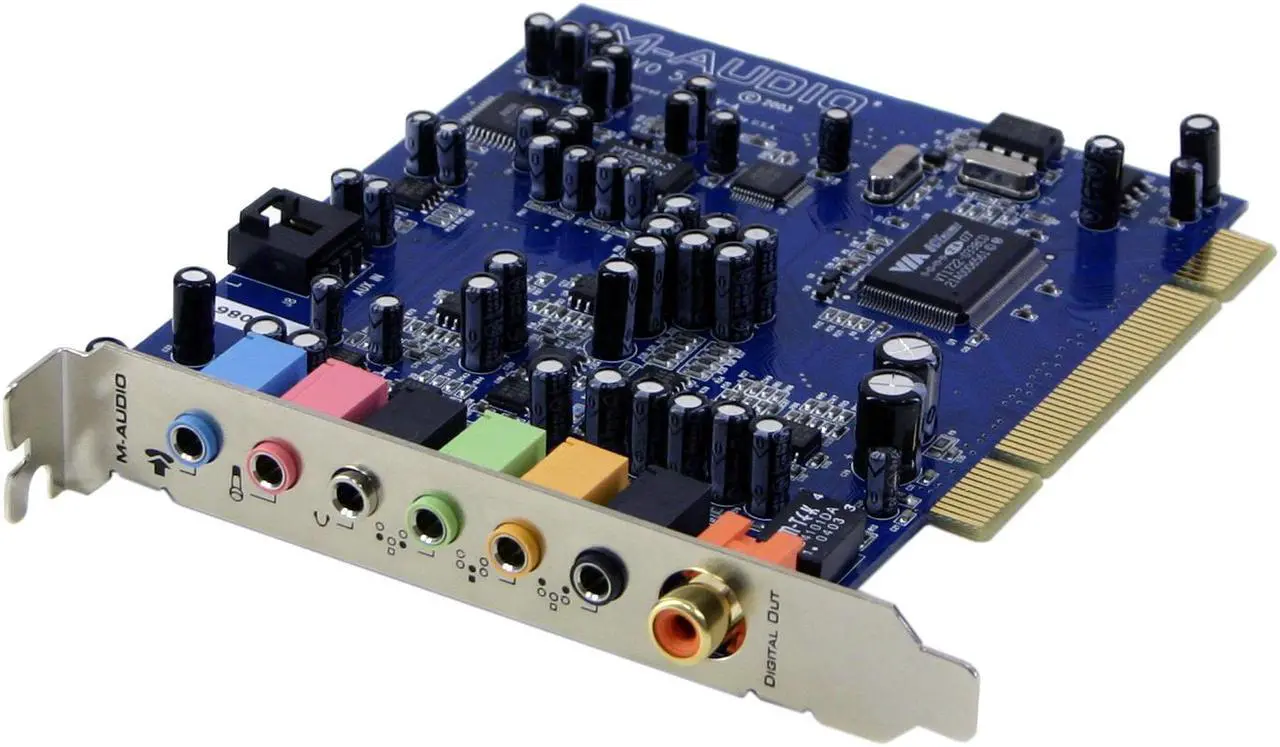 M-AUDIO US99150 High-Definition Surround Sound Card - Newegg.com