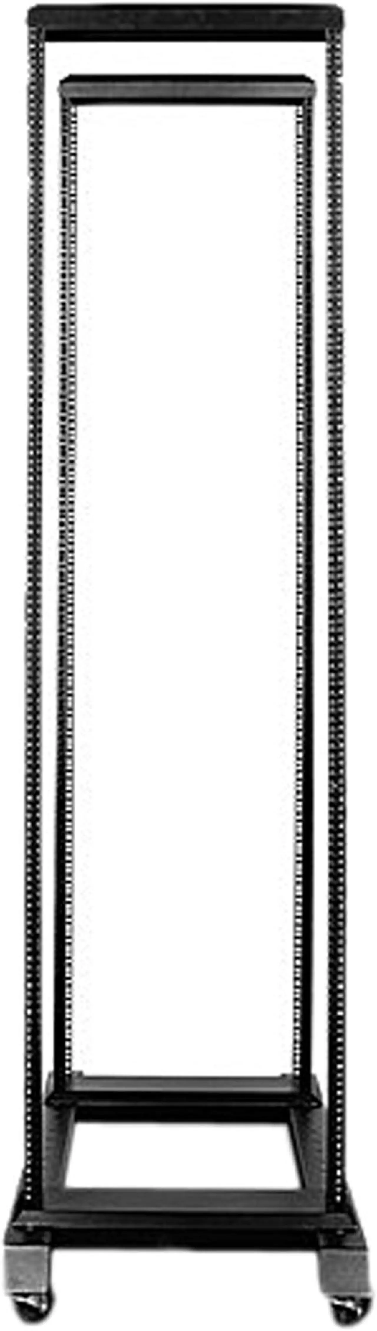 Claytek 45U 4 Post Open Frame Rack with 10 Outlet Overload Protection ...