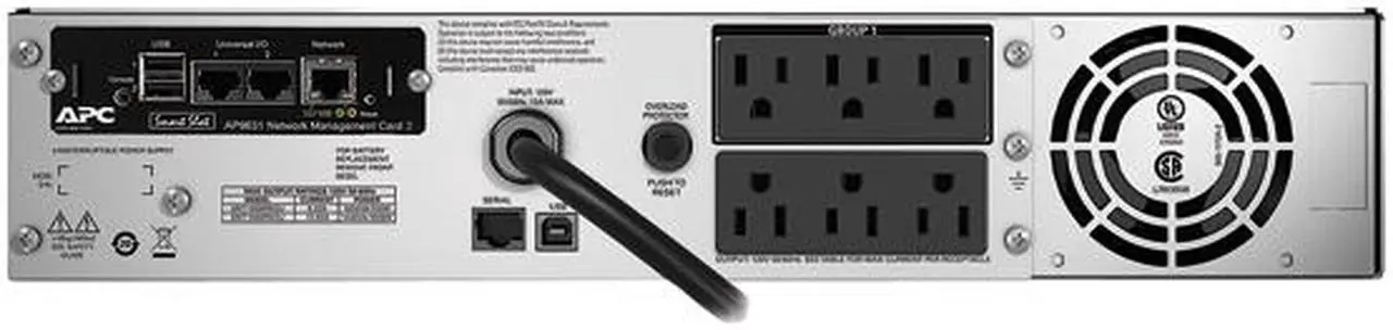 APC SMT1500RM2UNC Smart-UPS 1500VA LCD RM 2U 120V - Newegg.com