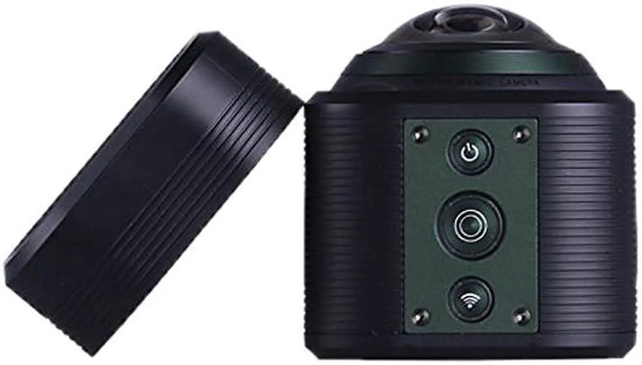 Camorama 360-Degree Panoramic 4K Ultra-HD Action Sports Camera, Built ...