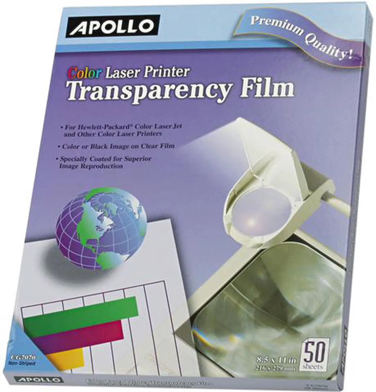 Apollo Color Laser Printer Transparency Film - Newegg.com