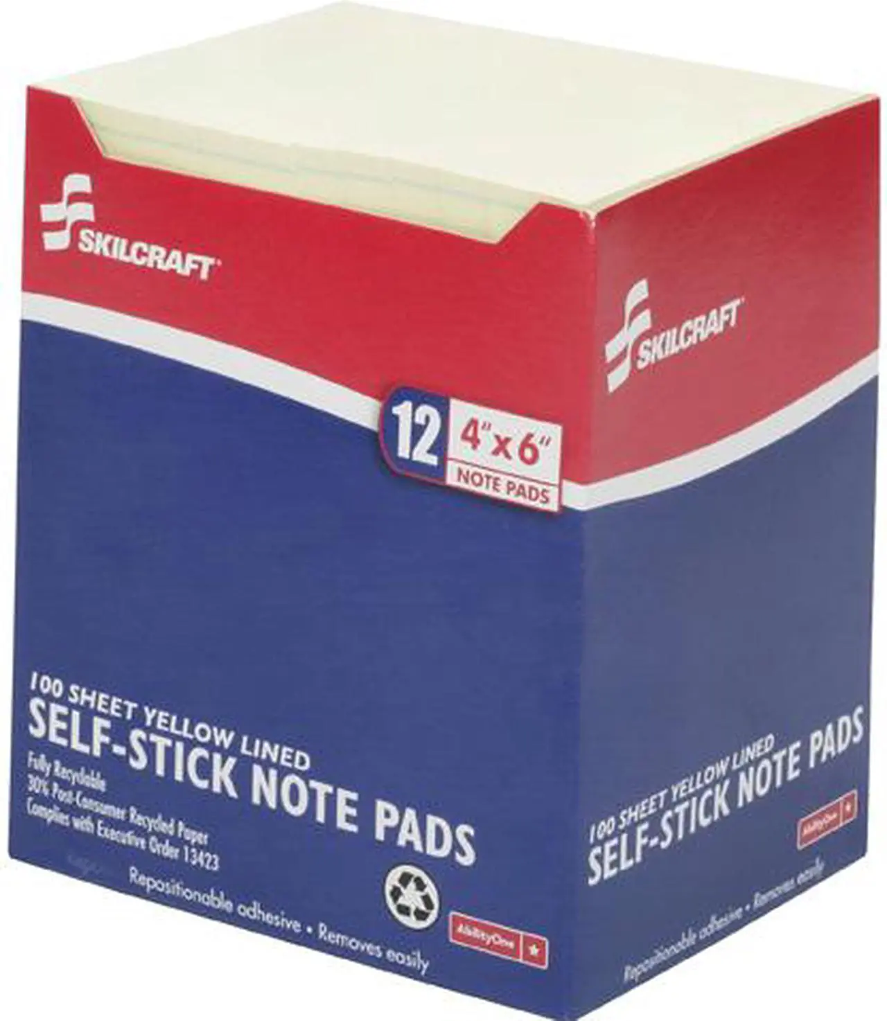 SKILCRAFT Self-Stick Note Pad - Newegg.com
