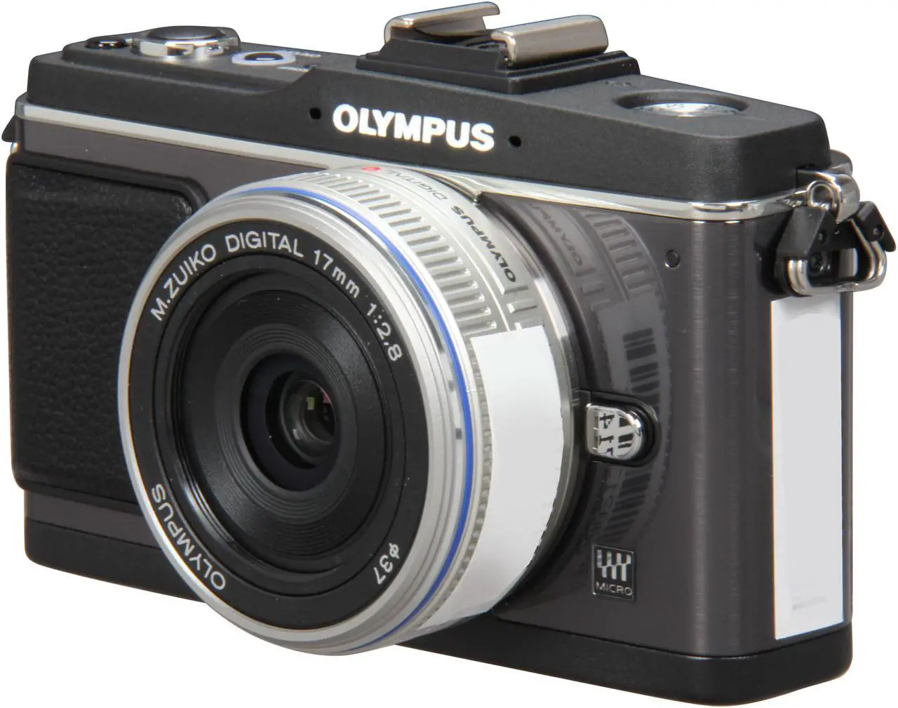 OLYMPUS PEN E-P2 Black 12.3 MP 3.0" LCD Digital Camera (Body with Lens ...