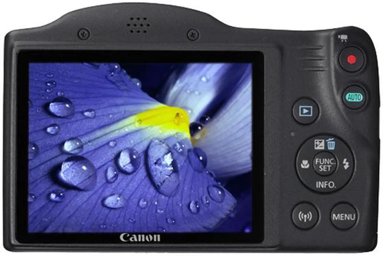 Canon PowerShot SX420 IS Digital Camera - Black - Newegg.com