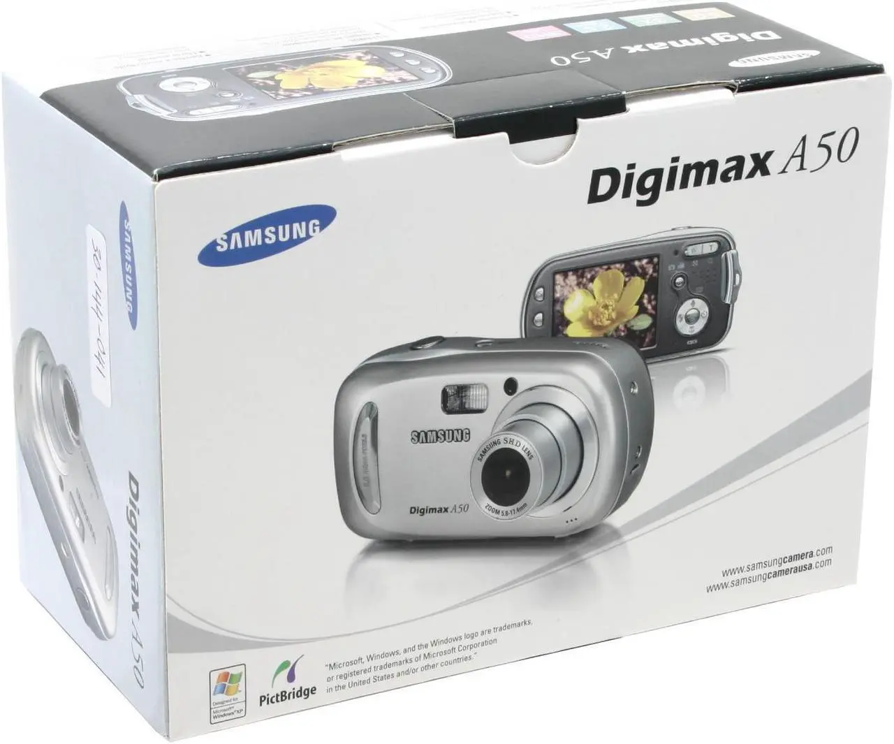SAMSUNG DIGIMAX A50 Silver 5.0 MP Digital Camera - Newegg.com