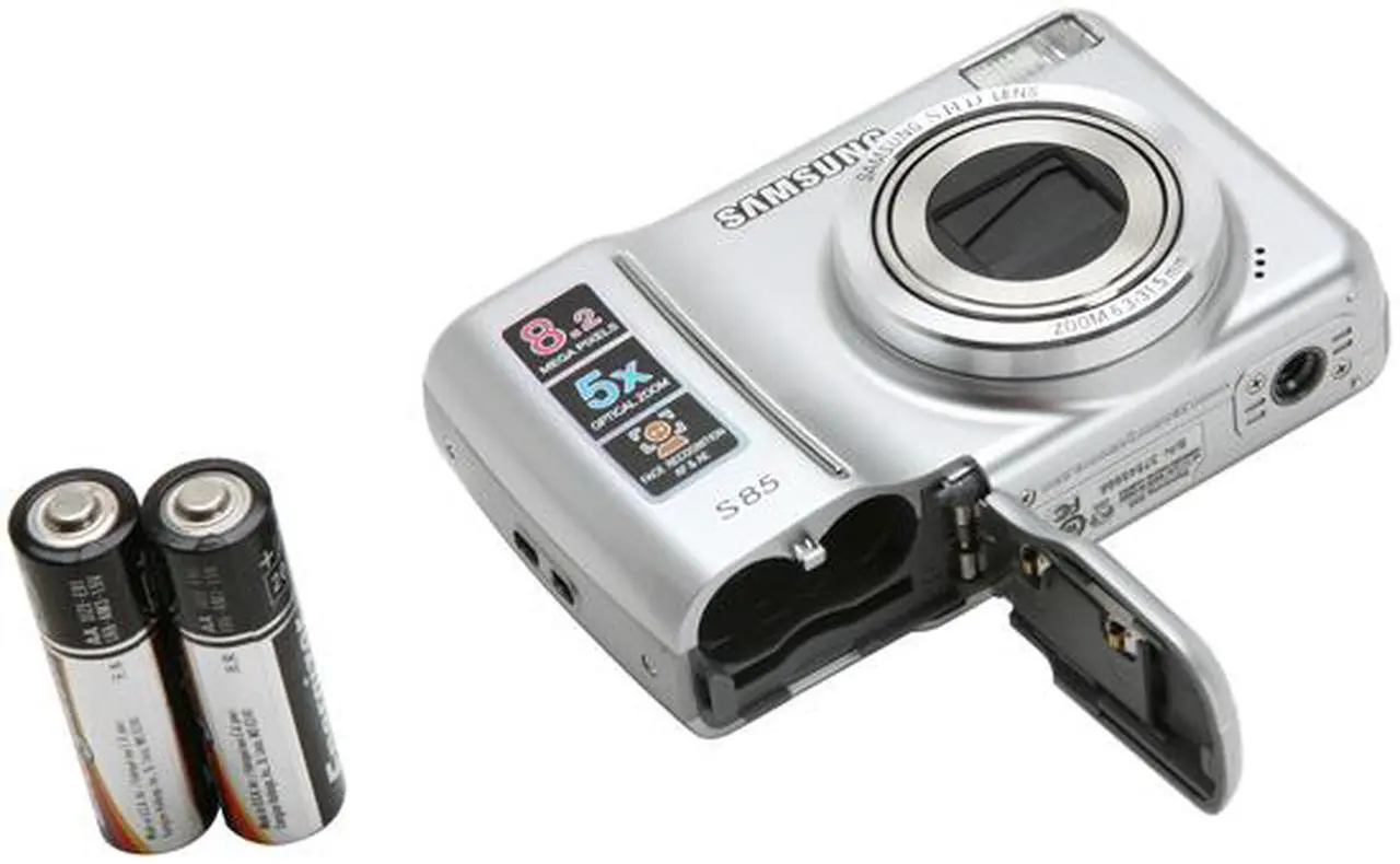 SAMSUNG S85 Silver 8.2 MP Digital Camera - Newegg.com