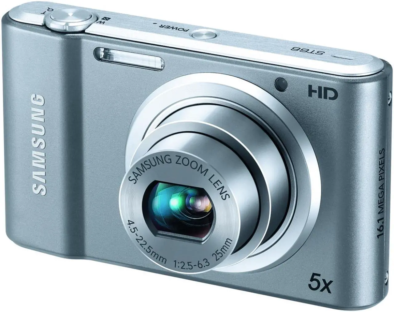 Samsung Style ST66 16.1 Megapixel Compact Camera - Silver - Newegg.com