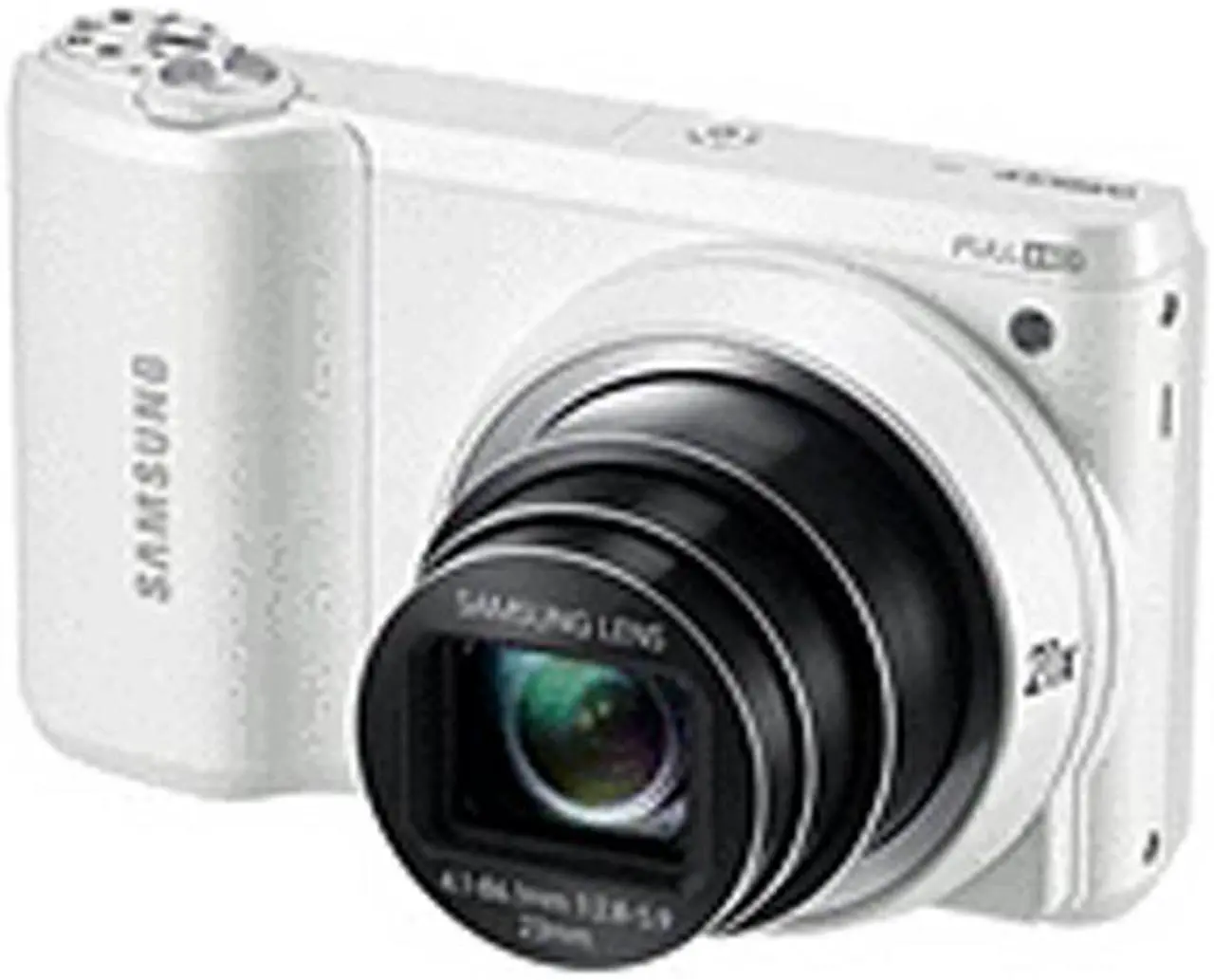 Samsung WB800F 16.3 Megapixel Compact Camera - White - Newegg.com