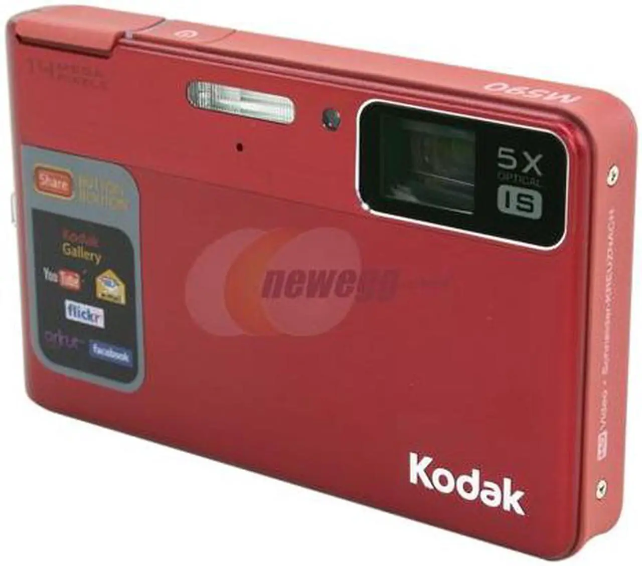 Kodak M590 Red 14 MP Digital Camera - Newegg.com