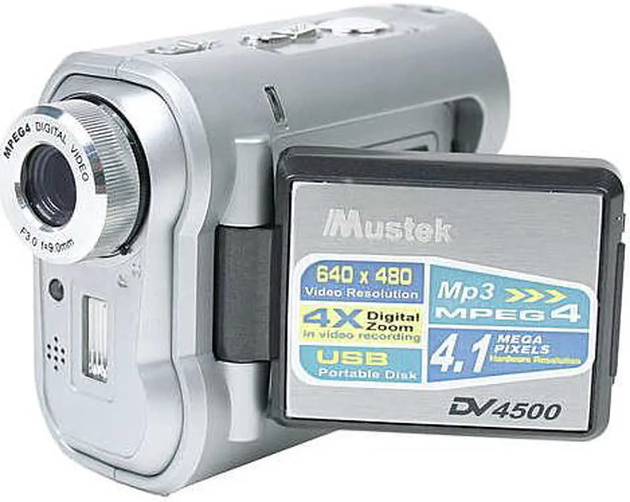 Mustek DV4500 HDD/Flash Memory Camcorder - Newegg.com
