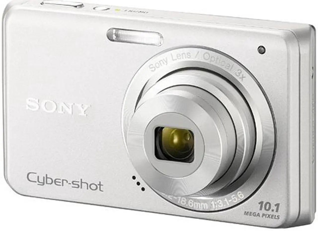 SONY Cyber-shot DSC-W180 Silver 10.1 MP Digital Camera - Newegg.com