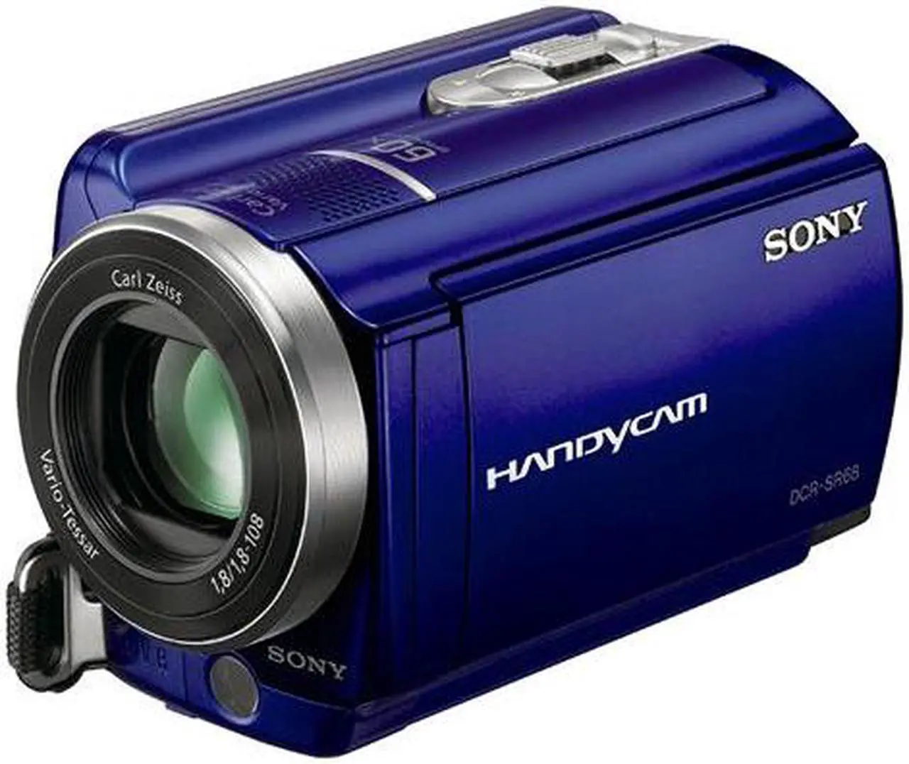 SONY DCR-SR68 Blue 1/8" Advanced HAD CCD 2.7" 230K LCD 60X Optical Zoom ...