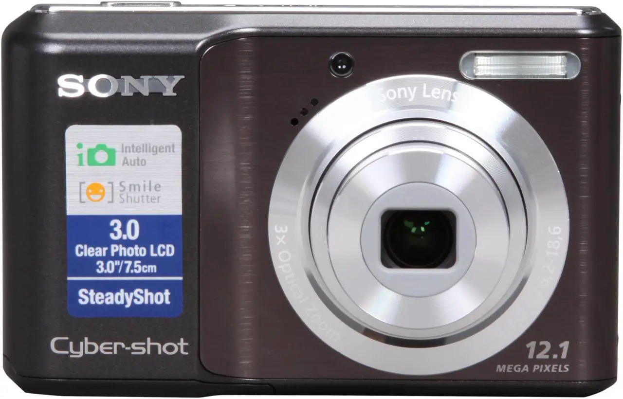 SONY Cyber-shot S2100 Black 12.1 MP Digital Camera - Newegg.com